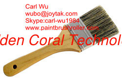 Natural pure bristle Chinese bristle synthetic mix paint brush wood handle plastic handle 2 inch PB-010