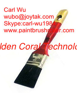 Natural pure bristle Chinese bristle synthetic mix paint brush wood handle plastic handle 2 inch PB-018