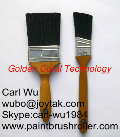 Natural bristle Chinese bristle synthetic mix 2 piece paint brush sets wood handle plastic handle 2 inch PBS-000