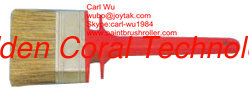 Natural pure bristle Chinese bristle synthetic mix shed fence paint brush wood handle plastic handle 5 inch WB-001