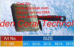 Natural bristle Chinese bristle synthetic mix shed fence ceiling wall paint brush wood plastic handle 5 inch WB-028