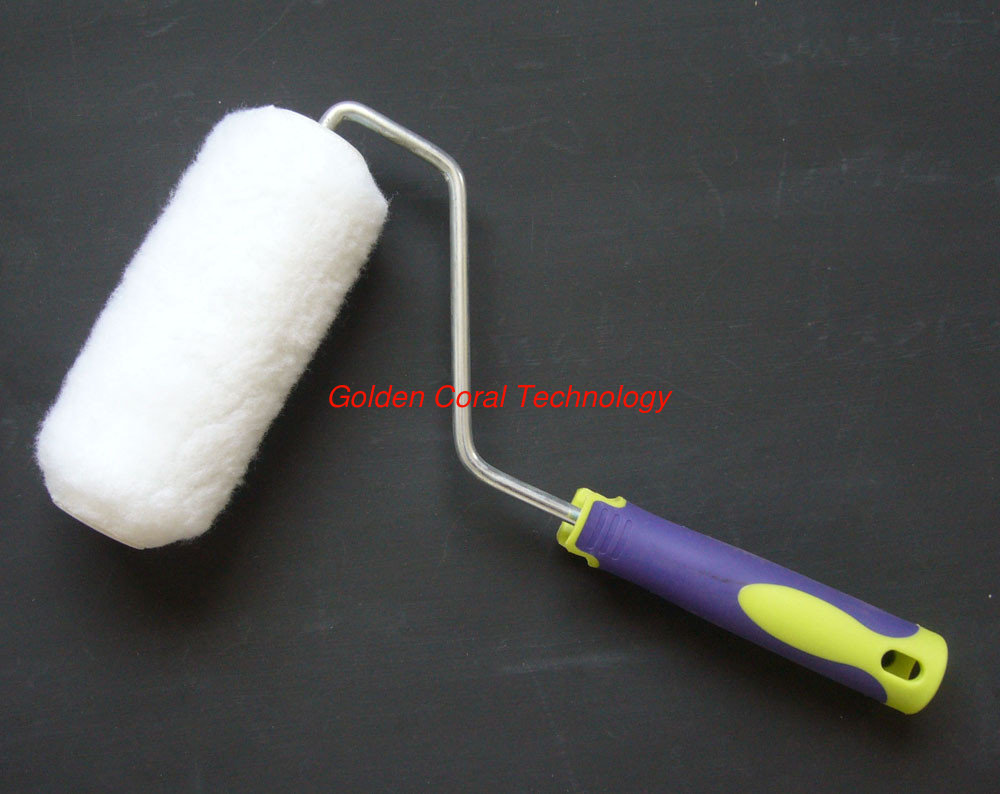 Hot selling economic white paint roller for professional finish on rough surface