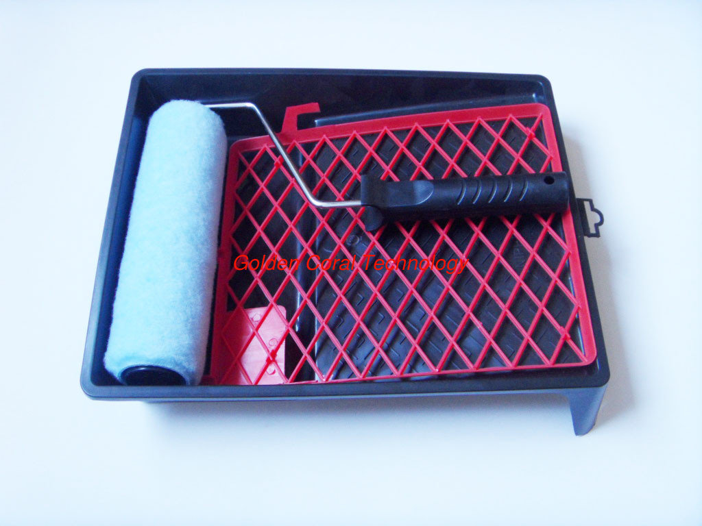 Good quality paint roller set paint roller tray for professional finish BT-XS15