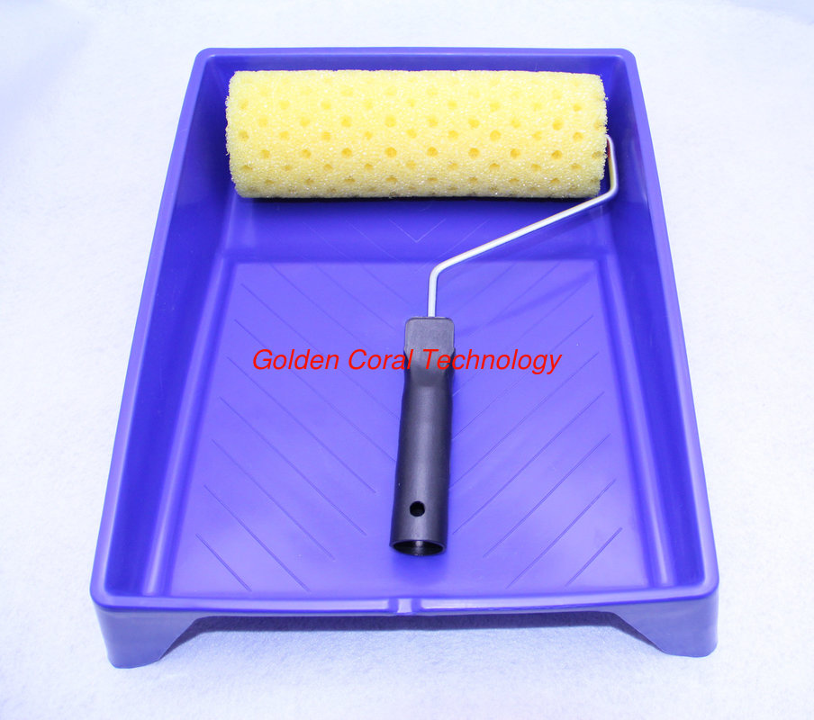 Double paint roller set paint roller tray for professional finish BT-XS18