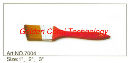 1" 2" 3" plastic handle wooden handle pure chinese bristle paint brush No.7004