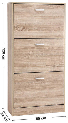 Modern design shoe rack of home livingroom furniture  Melamine cover frivolous shoe ark/shoe cabinet/shoe rack with door supplier