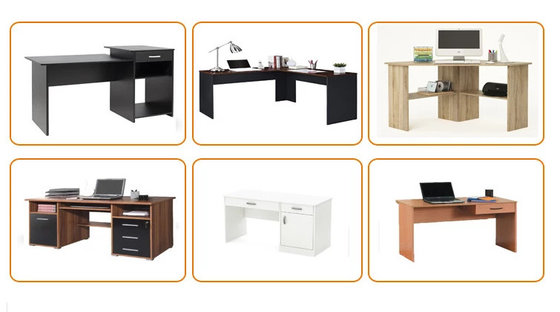 hot saling modern design panel furniture professional computer desk supplier