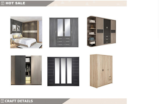 Modern bedroom customized size wardrobe with sliding Wardrobe cabinet, Cheap wardrobe closet, Cloth wardrobe supplier