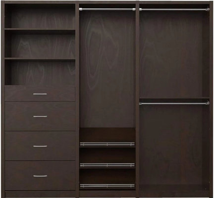 Modern bedroom customized size wardrobe with sliding Wardrobe cabinet, Cheap wardrobe closet, Cloth wardrobe supplier
