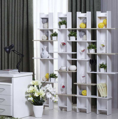 Modern europe style diy melamine display CD shelf/CD racksSimple design wooden CD rack supplier