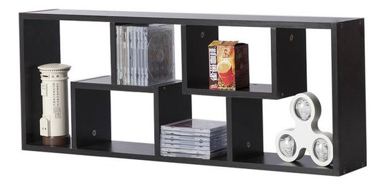 Modern europe style diy melamine display CD shelf/CD racksSimple design wooden CD rack supplier