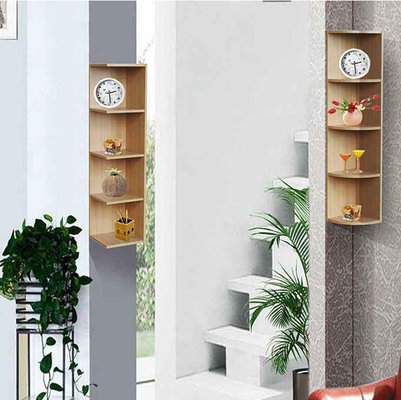 Modern europe style diy melamine display CD shelf/CD racksSimple design wooden CD rack supplier