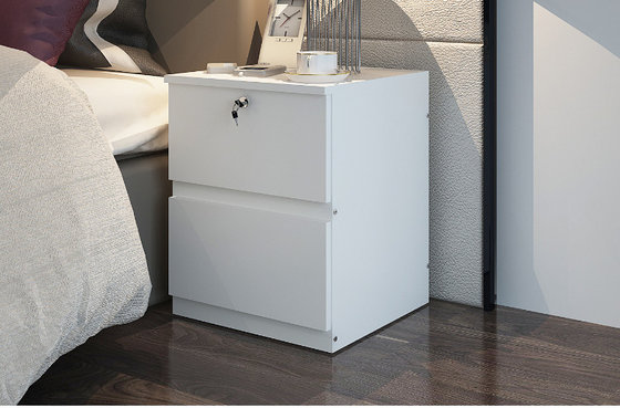 Modern cheap price small MDF wood bedside table/night stand  Wooden Bedside Table supplier