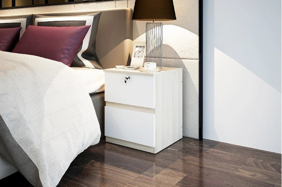 Modern cheap price small MDF wood bedside table/night stand  Wooden Bedside Table supplier