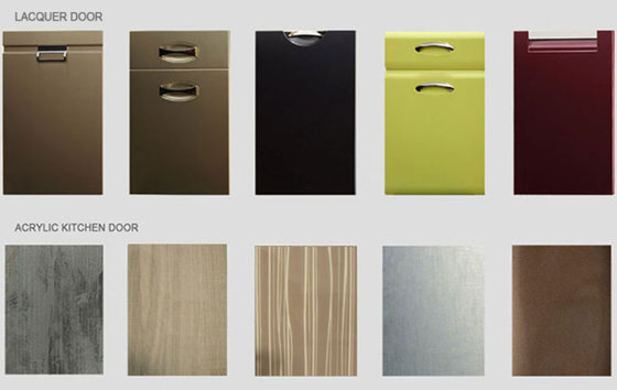 China Factory Modern Design Wooden Customized Design Kitchen Cabinet supplier
