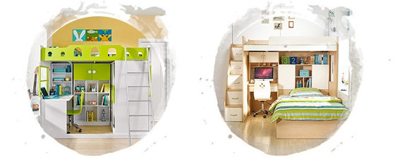 Custom home furniture children wooden double bed designs bunk beds with storage drawers supplier