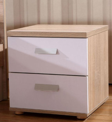 Modern cheap price small MDF wood bedside table/night stand  Wooden Bedside Table supplier