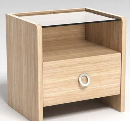 Modern cheap price small MDF wood bedside table/night stand  Wooden Bedside Table supplier