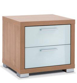 Modern cheap price small MDF wood bedside table/night stand  Wooden Bedside Table supplier