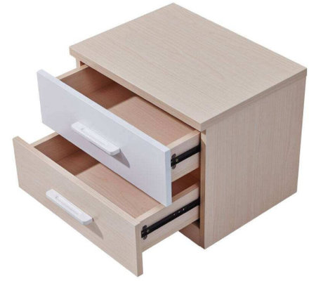 Modern cheap price small MDF wood bedside table/night stand  Wooden Bedside Table supplier