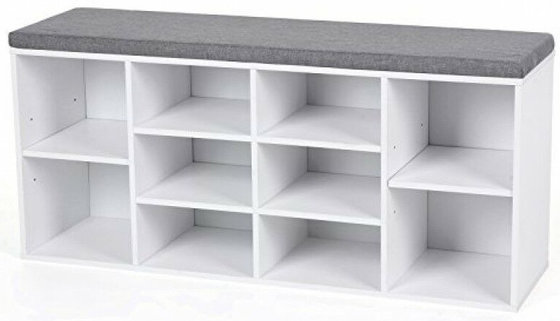 Modern design shoe rack of home livingroom furniture  Melamine cover frivolous shoe ark/shoe cabinet/shoe rack with door supplier