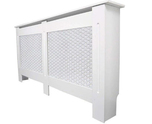 White Painted Radiator Cover cabinet Home heater radiator cover supplier