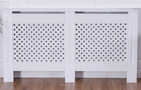 White Painted Radiator Cover cabinet Home heater radiator cover supplier