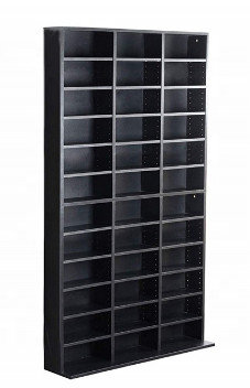 Modern europe style diy melamine display CD shelf/CD racksSimple design wooden CD rack supplier
