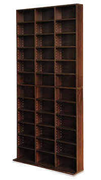 Modern europe style diy melamine display CD shelf/CD racksSimple design wooden CD rack supplier