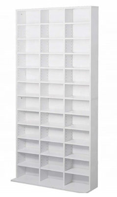 Modern europe style diy melamine display CD shelf/CD racksSimple design wooden CD rack supplier