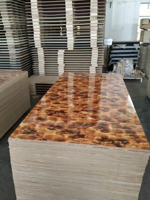 aminated 1.9mm---25mm mdf melamine board for furniture and decoration supplier