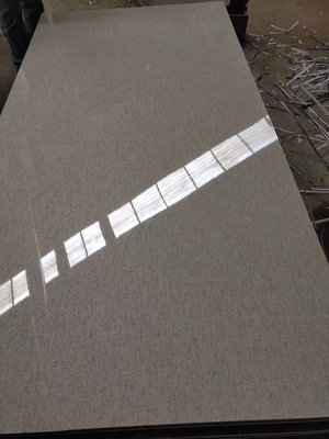 High gloss Wood Grain UV MDF Panel/UV Coated Board /Wood Grain Melamine Laminated MDF supplier