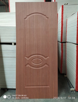 2.7mm,3mm Teak Veneer PLYWOOD Door Skin/Teak Veneer Moulded PLYWOOD door skin supplier