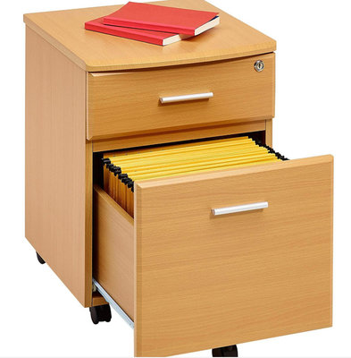 2019 New Product High Quality 2-Drawer Mobile File Cabinet, Multiple Finishes supplier
