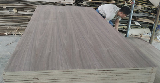 Best price 4x8 walnut veneer plywood with AAA grade supplier