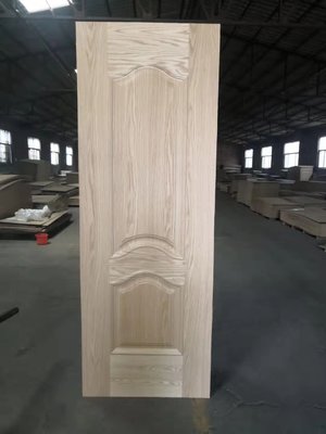 Melamine door design/decorative bathroom doors/wood veneer door skin supplier