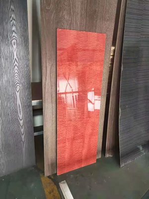 UV Coating Prefinished Veneer Plywood Veneer Board for Furniture and Kitchen Cabinte supplier