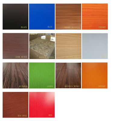 Cheap Price 18mm Waterproof White Melamine Faced Green MDF supplier