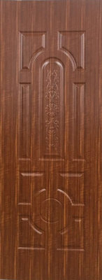 SMC sheet door skin natural black walnut veneer molded door skin supplier
