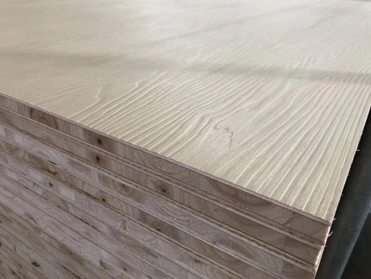 Fir Core Melamine Faced Block Board For Furniture supplier