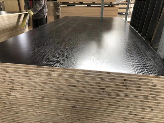Fir Core Melamine Faced Block Board For Furniture supplier