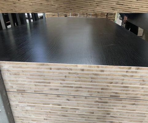 Fir Core Melamine Faced Block Board For Furniture supplier