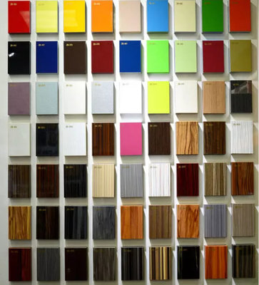 18mm wood veneer high gloss uv mdf for furniture supplier