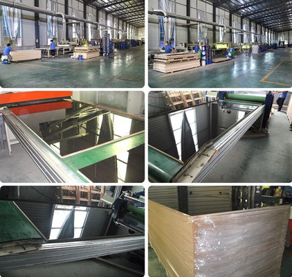 18mm wood veneer high gloss uv mdf for furniture supplier