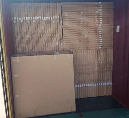 Melamine MDF and Plywood slatwall 1220*2440*18mm supplier