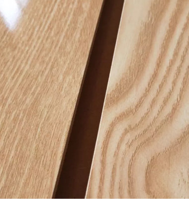 Melamine MDF and Plywood slatwall 1220*2440*18mm supplier