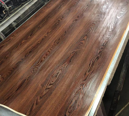 3D hard pressed synchronized texture finish mdf supplier