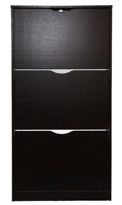 For European large shoes mirrored wooden shoe cabinet QH01901 supplier