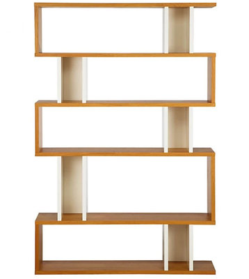 Factory price wooden melamine bookcase with open shelf supplier