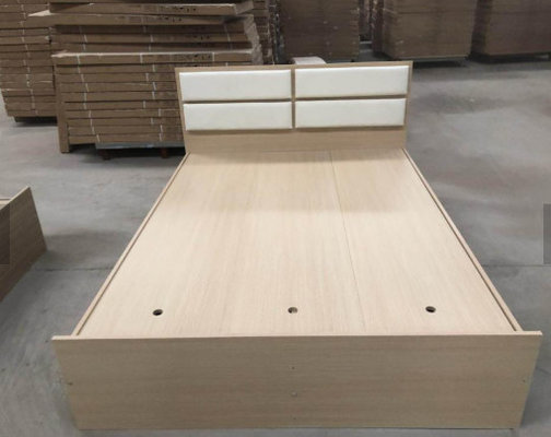 bedroom furniture  space saving simple design wooden box bed supplier